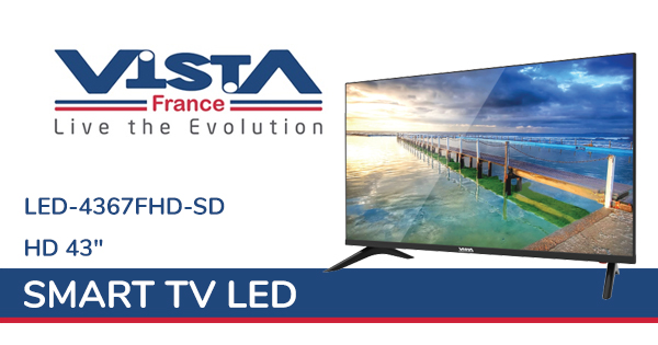 Vista France - SMART TV LED - LED-4367FHD-SD