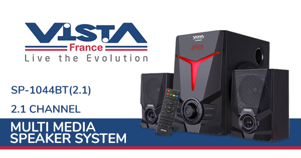 Vista France - Multi Media Speaker System - SP-1044BT(2.1)